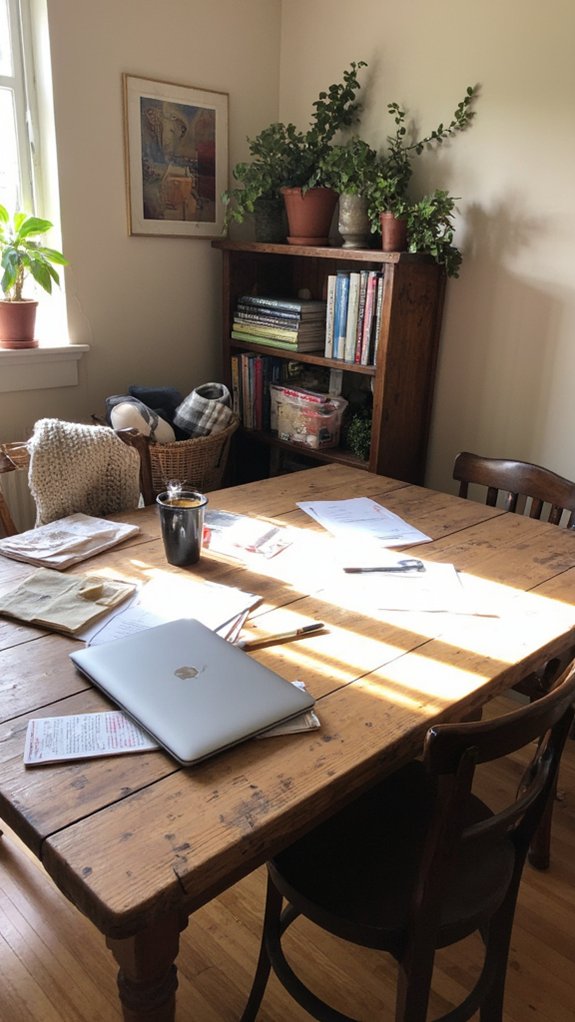 22 Useful Kitchen Table Desk Ideas For Multi Purpose Living