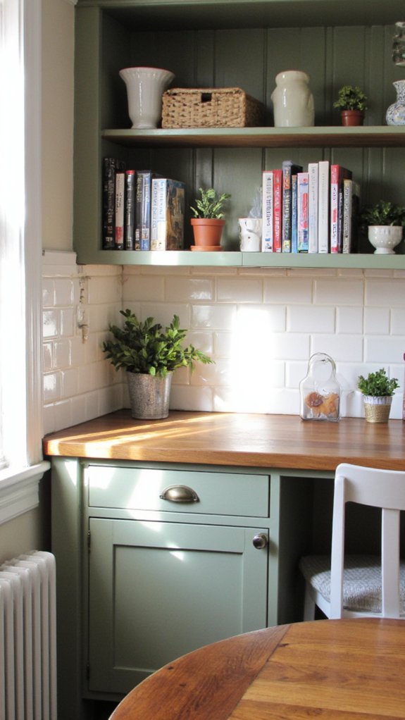 23 Creative Built In Kitchen Desk Ideas That Upgrade Any Home